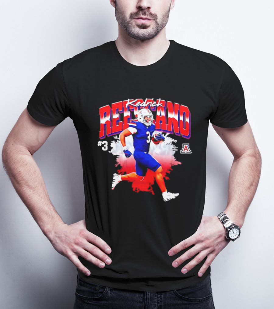 Kedrick Reescano 3 Arizona Wildcats NCAA Football Player T-Shirt