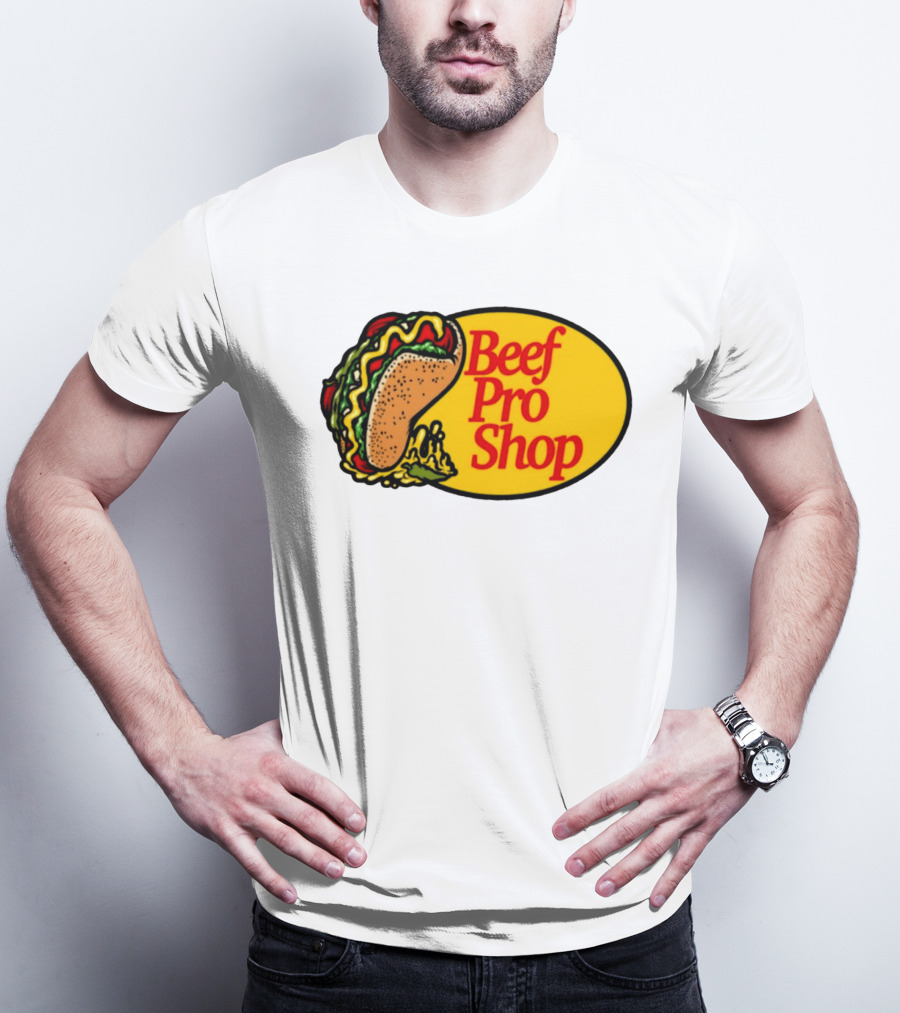 Beef Pro Shop Taco Patch T-Shirt