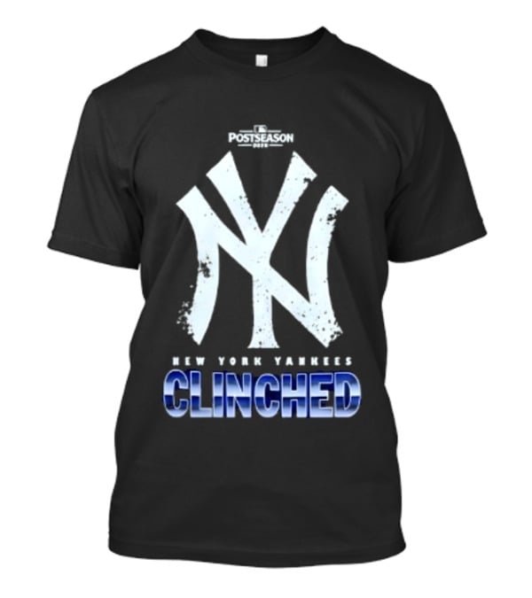 New York Yankees Clinched 2026 MLB Postseason Celebration T-Shirt
