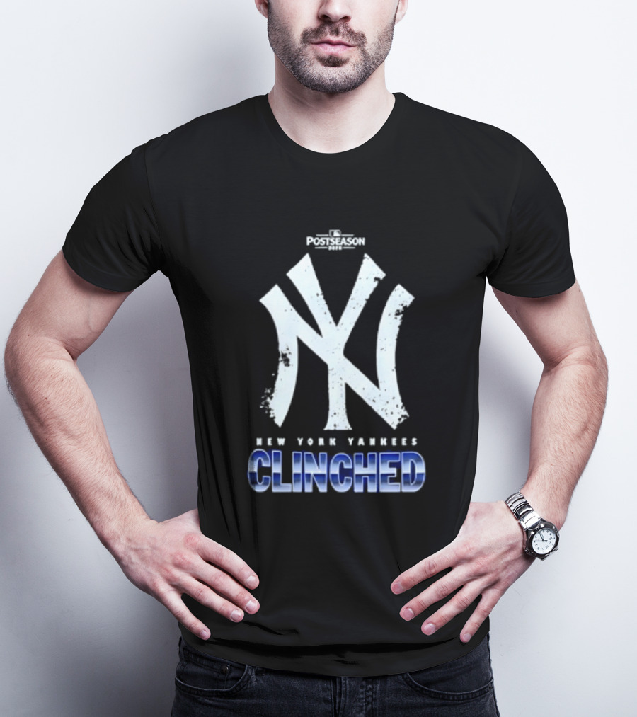 New York Yankees Clinched 2026 MLB Postseason Celebration T-Shirt