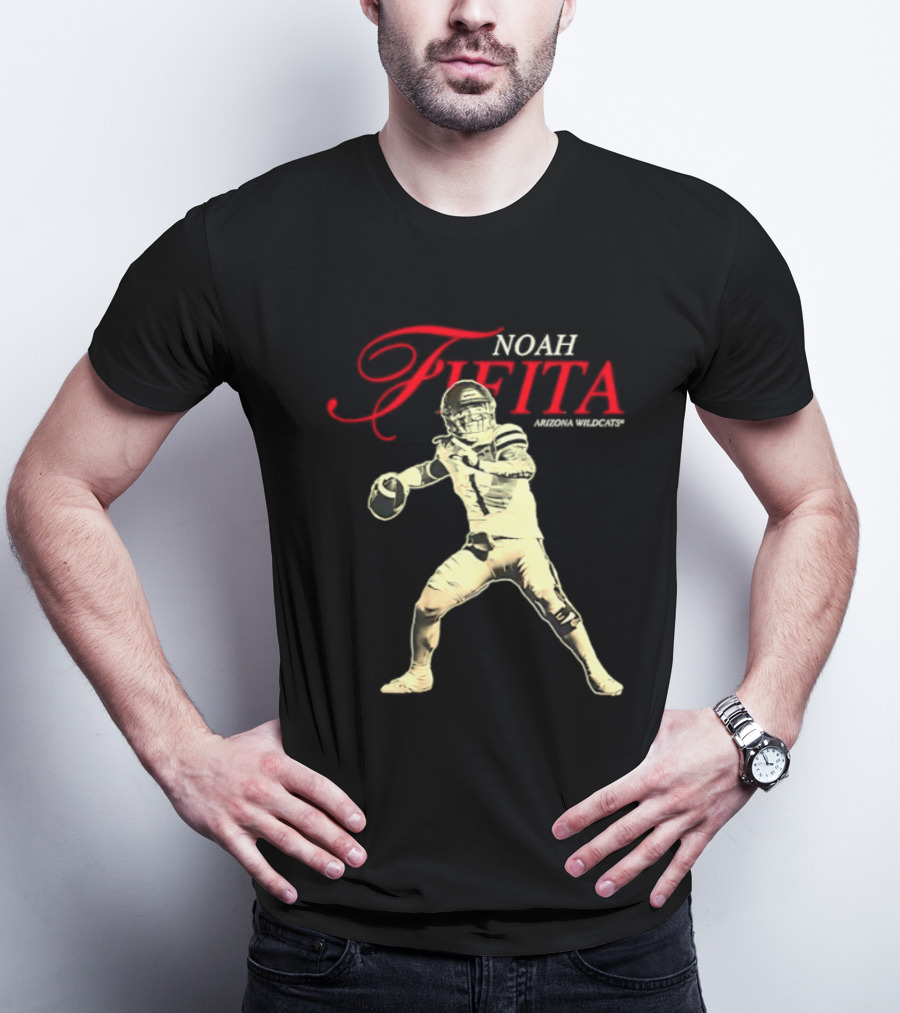 Noah Fifita Arizona Wildcats NCAA Football Player T-Shirt
