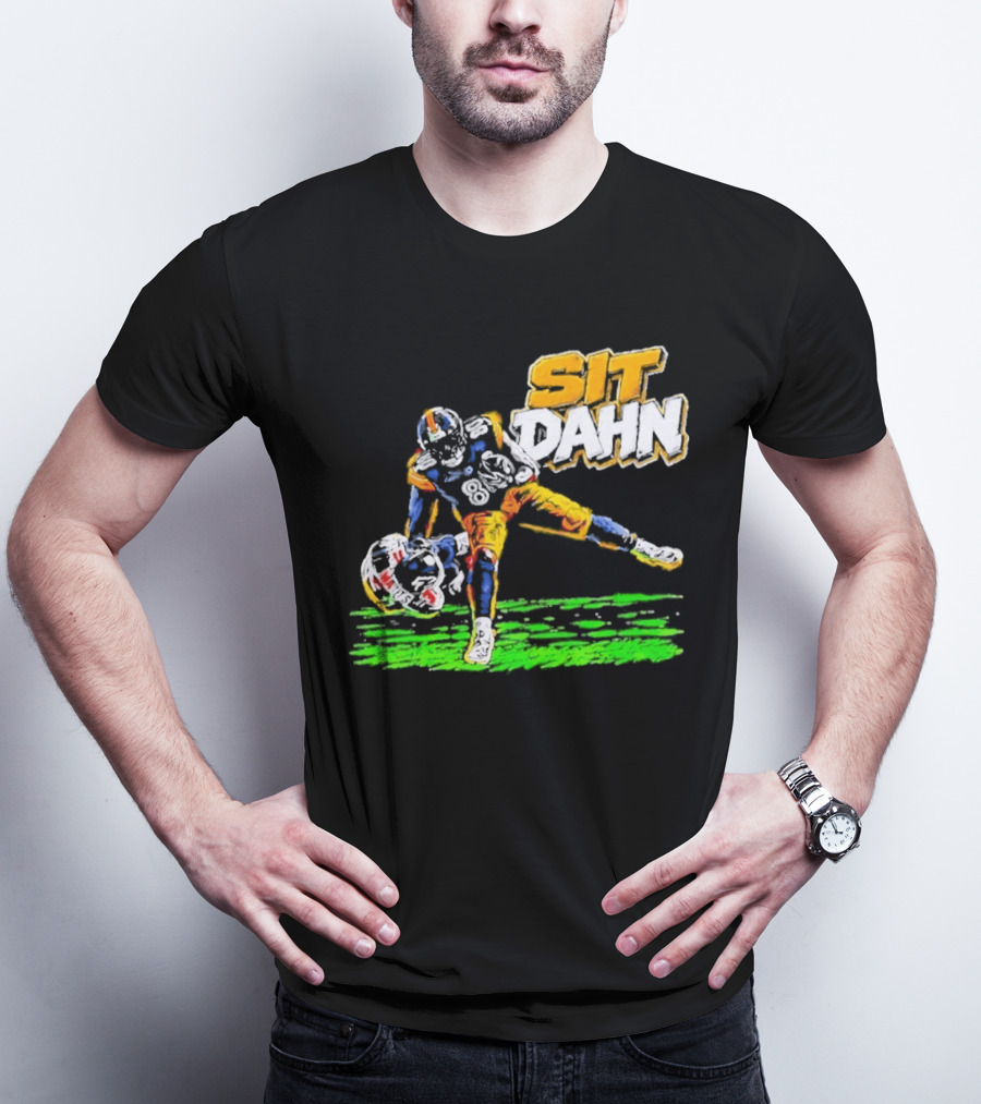 Sit Dahn Pittsburgh Steelers George Pickens 14 Football T-Shirt