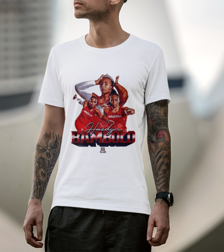 Haedyn Bambolo Arizona Wildcats Track And Field NCAA Athlete T-Shirt