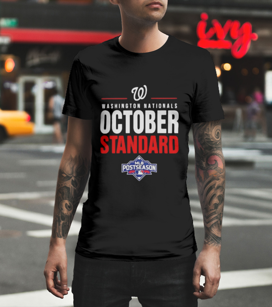 Washington Nationals October Standard 2026 MLB Postseason T-Shirt
