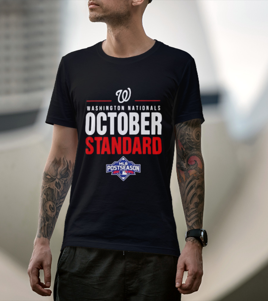Washington Nationals October Standard 2026 MLB Postseason T-Shirt