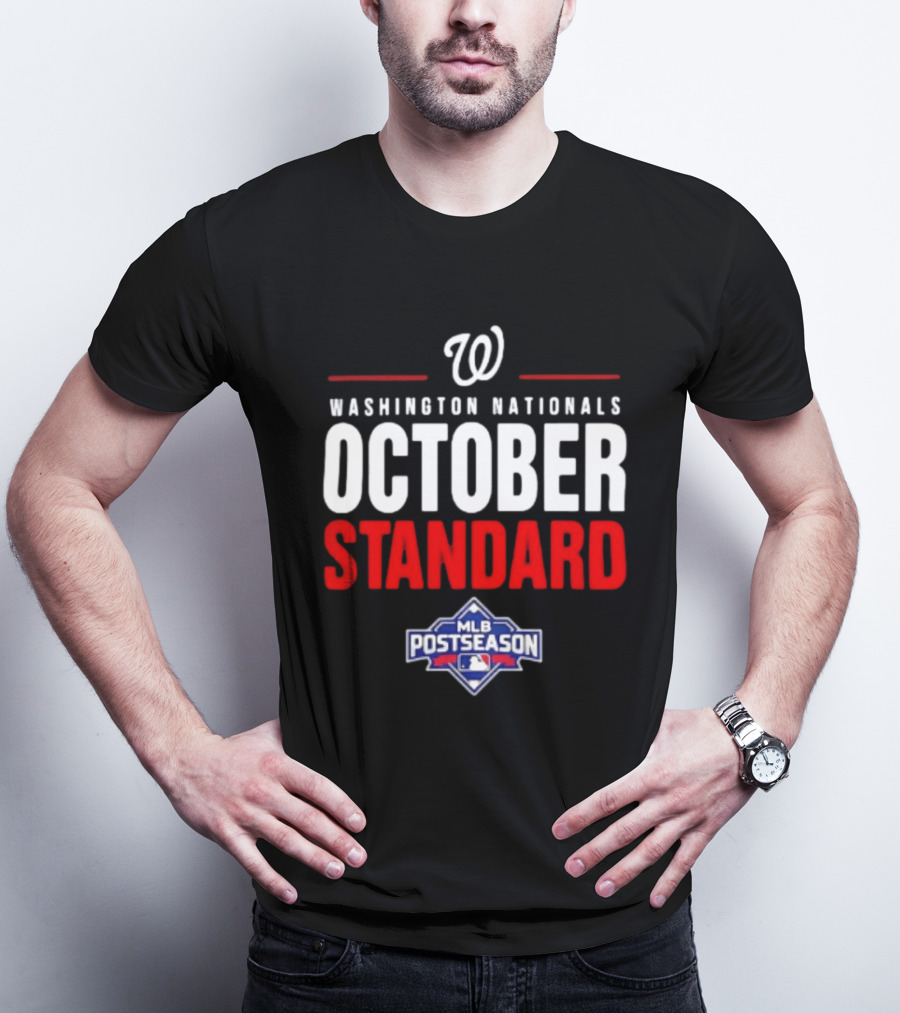 Washington Nationals October Standard 2026 MLB Postseason T-Shirt