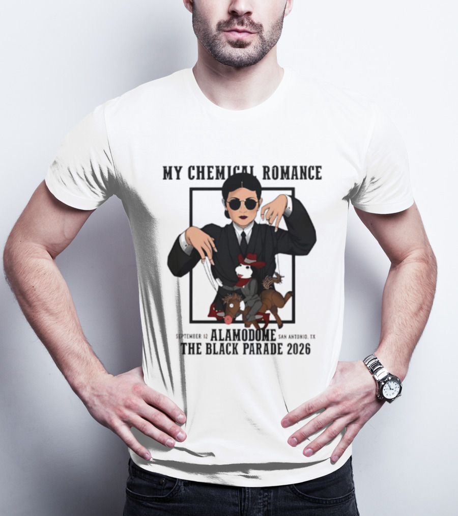 My Chemical Romance The Black Parade Alamodome 2026 September Texas T-Shirt