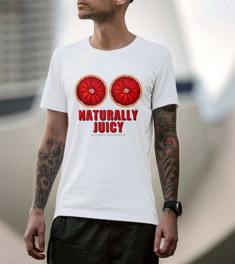 Naturally Juicy Not From Concentrate Blood Orange Slices T-Shirt