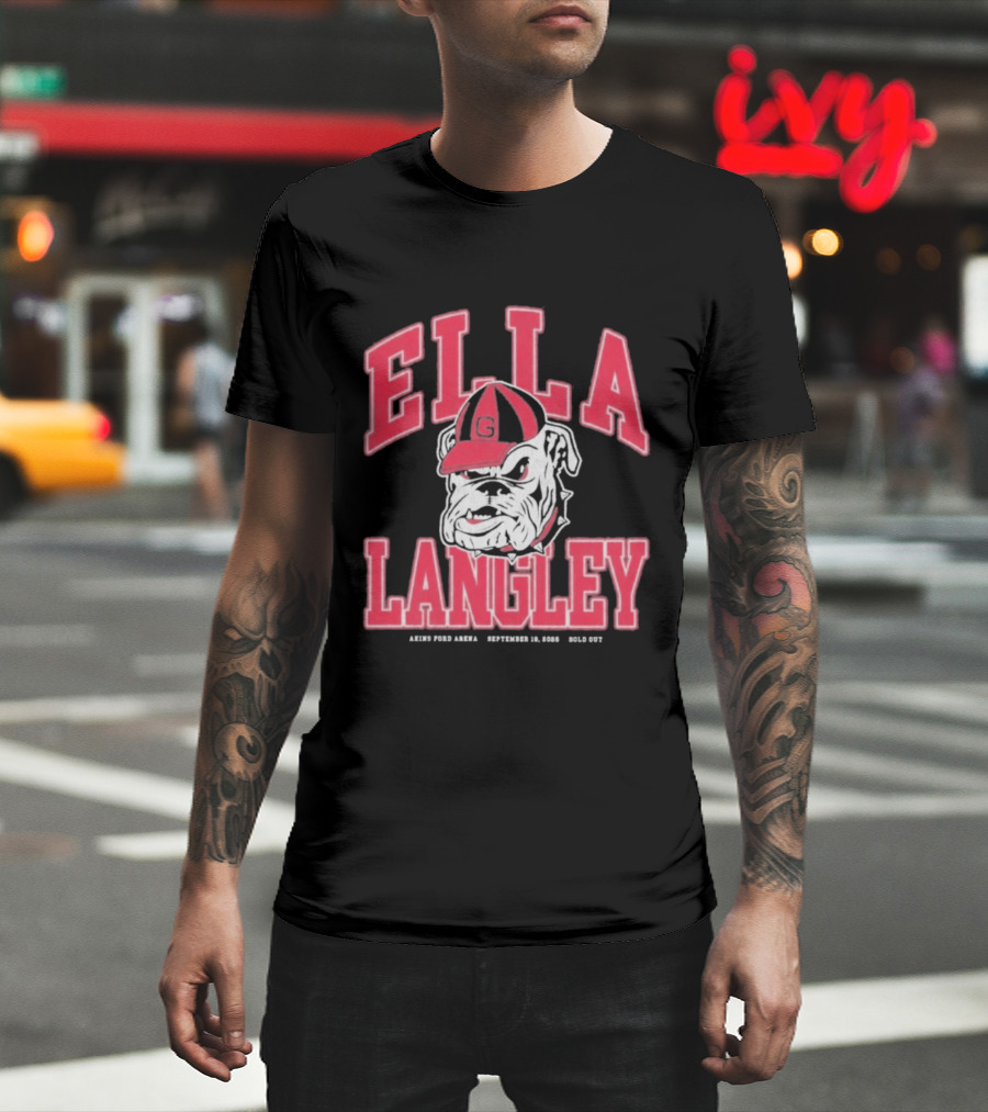 Ella Langley University Georgia Bulldog Hat September 28 2026 9 PM EST T-Shirt