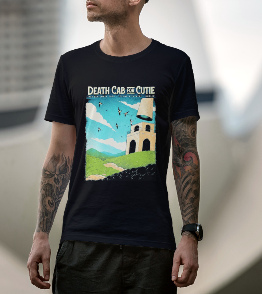 Death Cab For Cutie Olympia Theatre Dublin 17th September 2026 T-Shirt