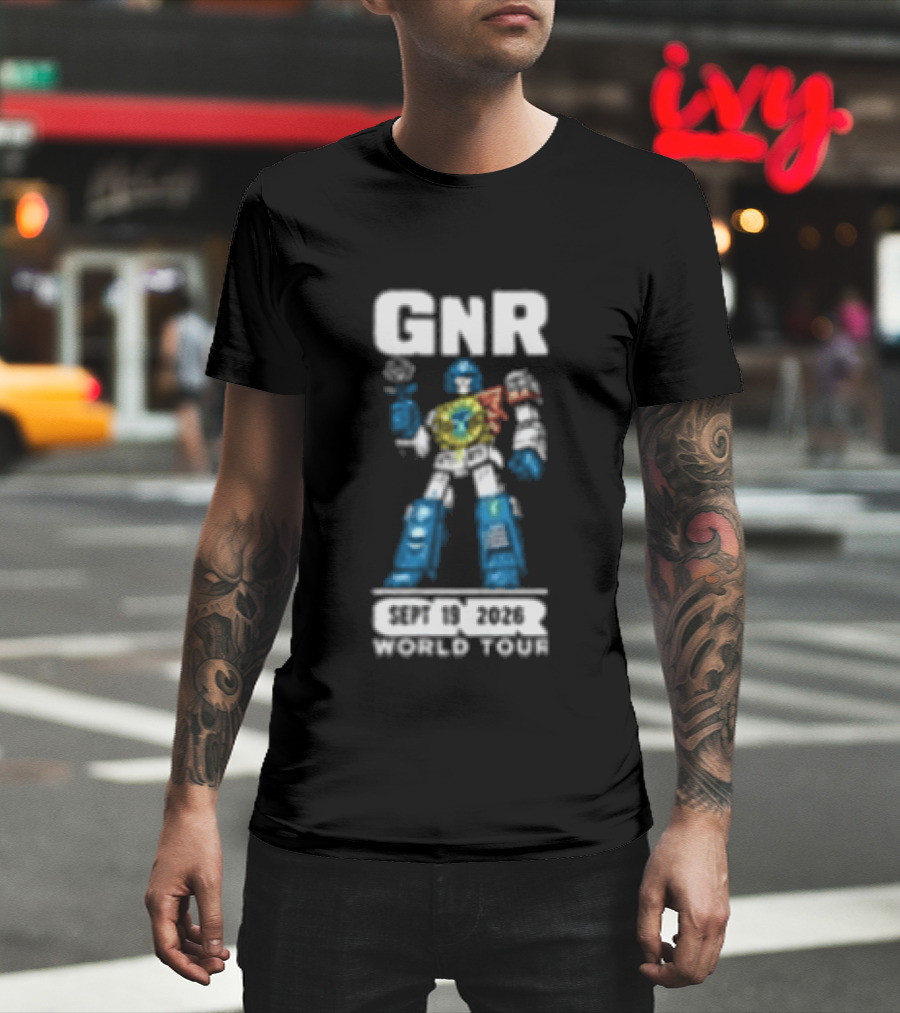 GNR Transformer Character Truist Park Atlanta GA 9 19 2026 T-Shirt