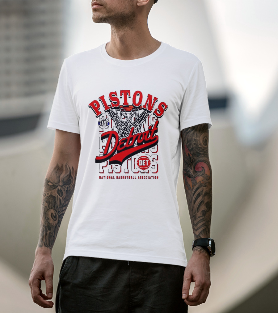 Pistons Detroit National Basketball Association East DET T-Shirt
