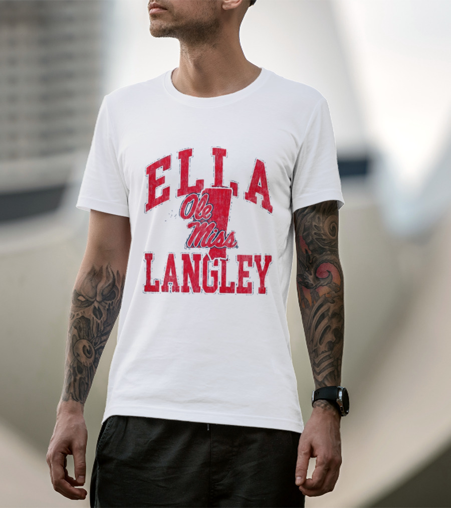 Ella Langley Ole Miss SJB Pavilion Country Music Tour T-Shirt