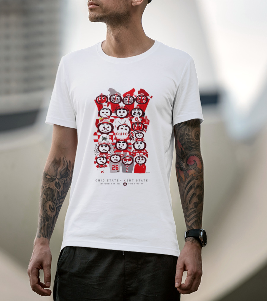 Ohio State Vs Kent State September Buckeyes 2002 100 Years Stadium Game Day T-Shirt