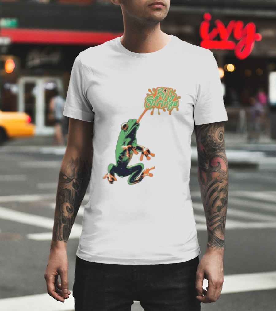 Billy Strings Frog Splatter Youth True Love T-Shirt