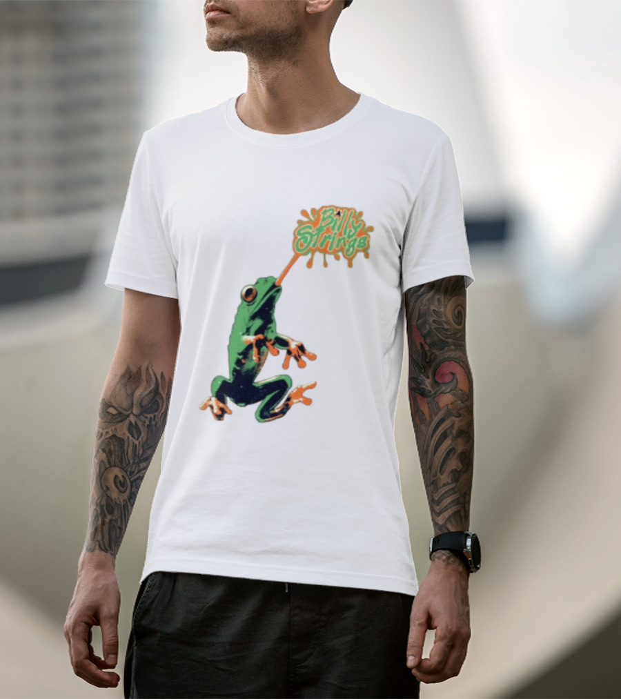 Billy Strings Frog Splatter Youth True Love T-Shirt
