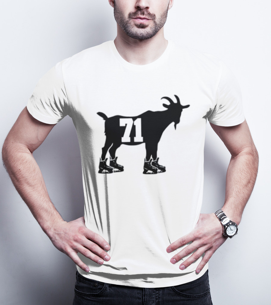 Macklin Celebrini San Jose Sharks GOAT 71 T-Shirt