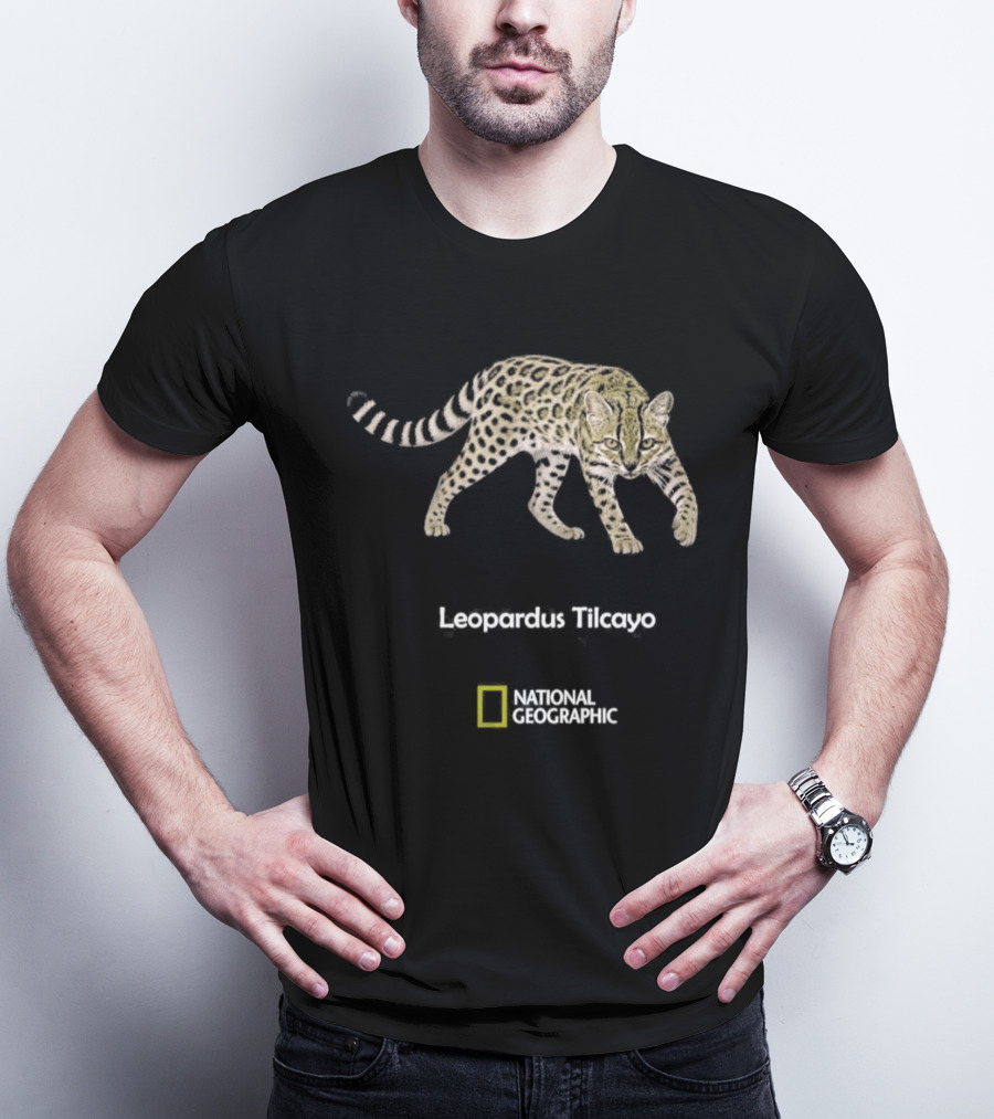 Leopardus Tilcayo National Geographic Wildlife September 2026 Discovery T-Shirt