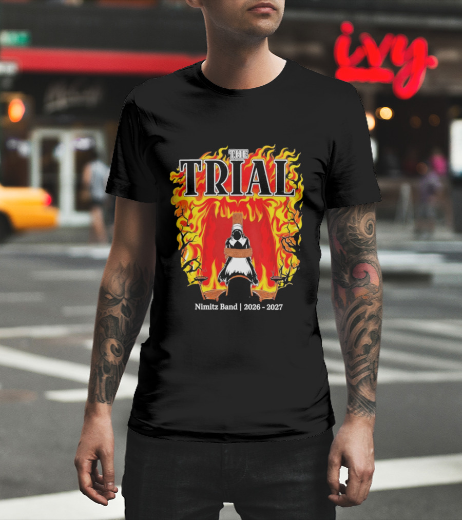 Trial Nimitz Band 2026 2027 Flaming Performer T-Shirt