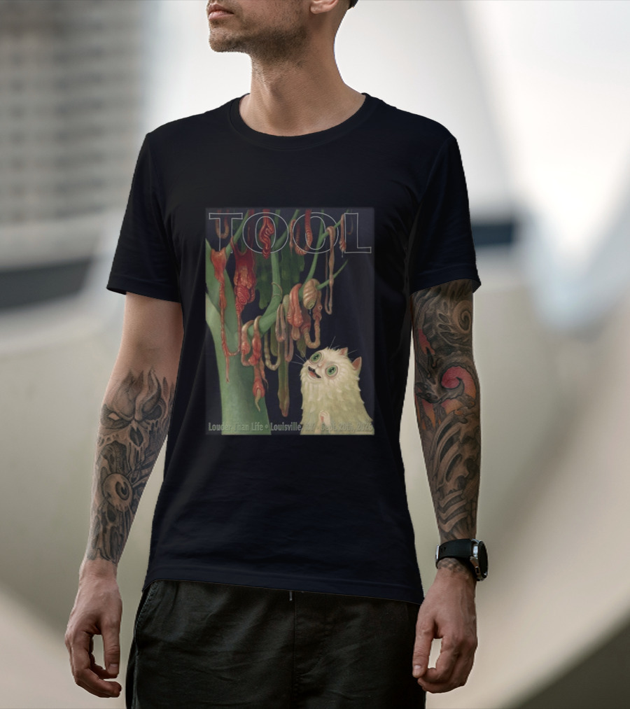 TOOL Louder Than Life Louisville KY Sept 20 2026 Cat T-Shirt