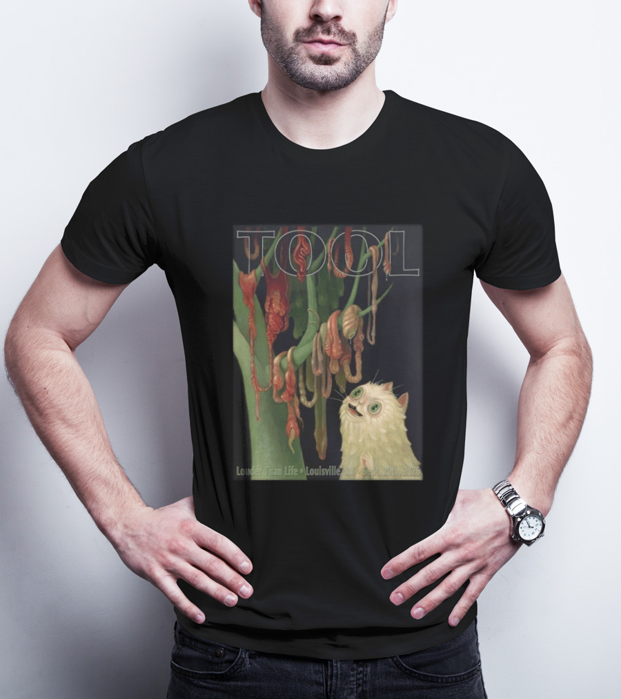 TOOL Louder Than Life Louisville KY Sept 20 2026 Cat T-Shirt