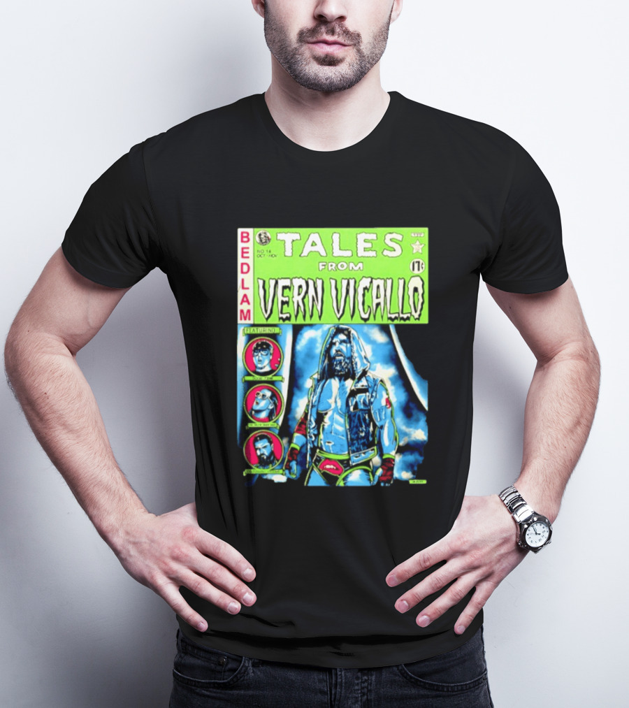Tales From Vern Vicallo Featuring Bedlam Comic No 14 T-Shirt