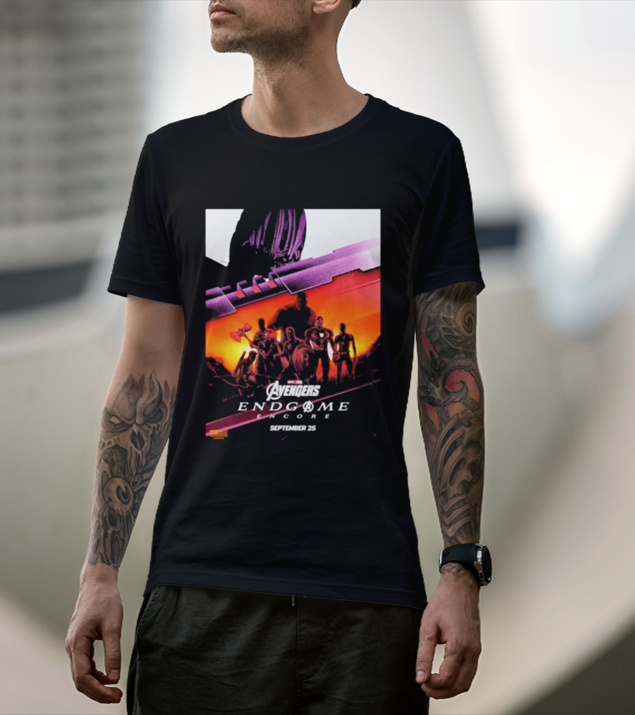 Avengers Endgame Encore Marvel Studios September 26 T-Shirt