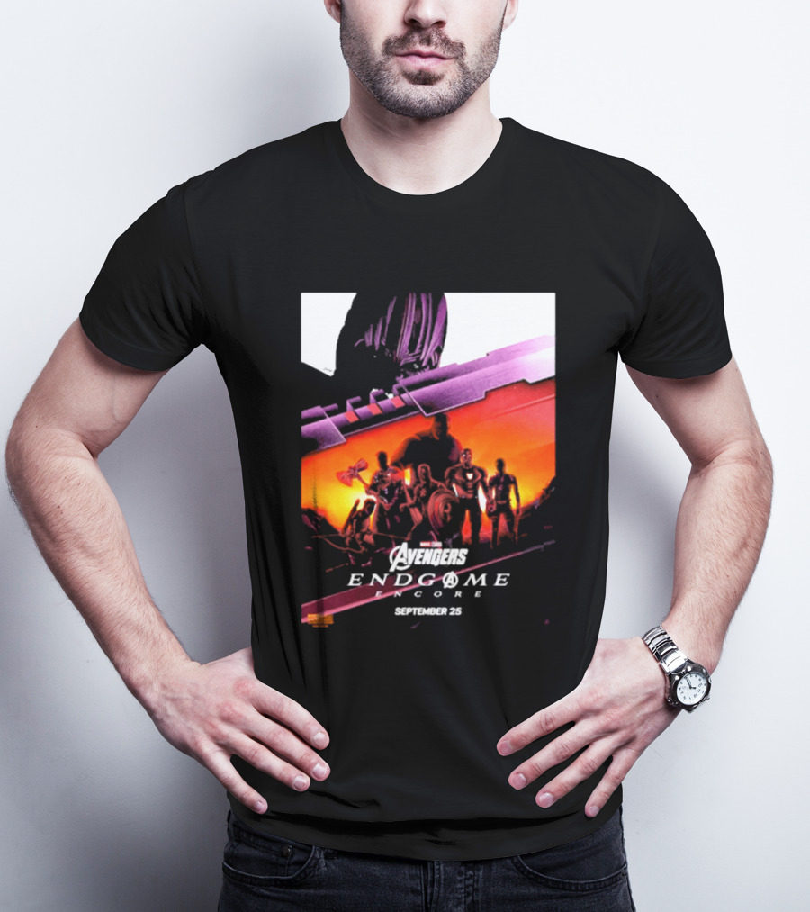 Avengers Endgame Encore Marvel Studios September 26 T-Shirt
