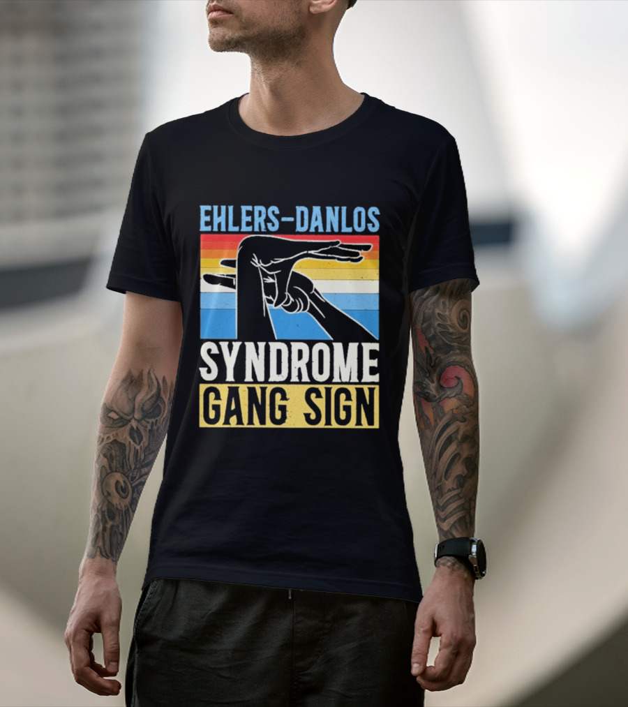 Ehlers Danlos Syndrome Gang Sign T-Shirt