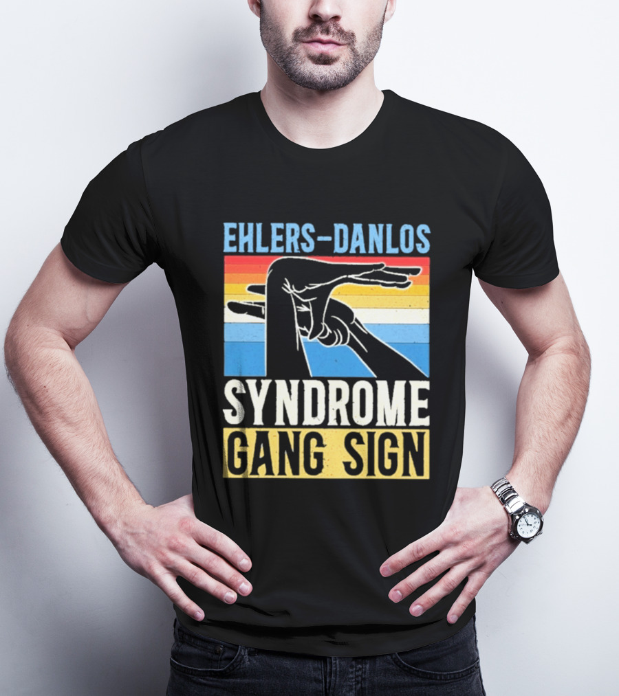 Ehlers Danlos Syndrome Gang Sign T-Shirt