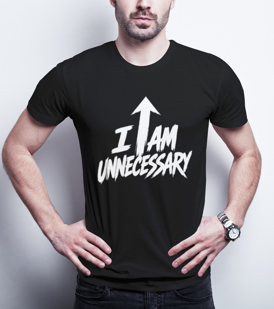 Ethan Iglesias I Am Unnecessary Arrow T-Shirt