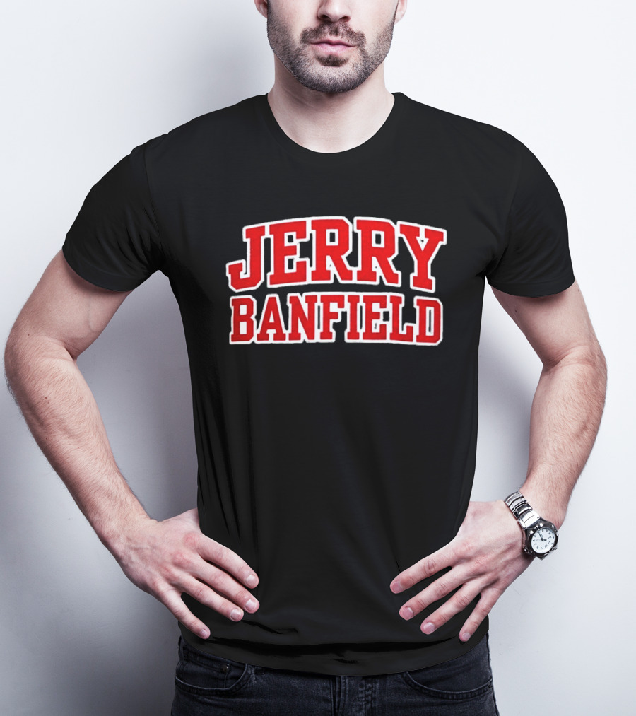 I Met The Queen Wearing This Jerry Banfield T-Shirt