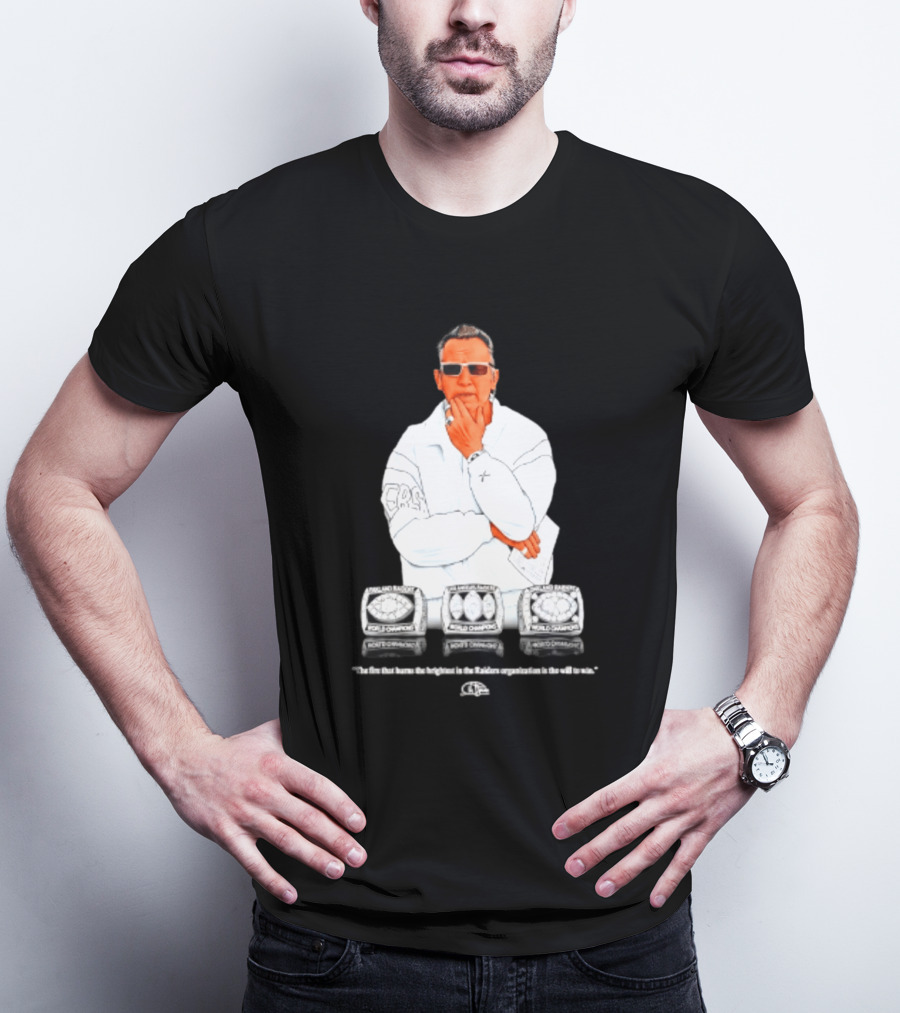 Maxx Crosby Las Vegas Raiders Al Davis World Champion Rings T-Shirt