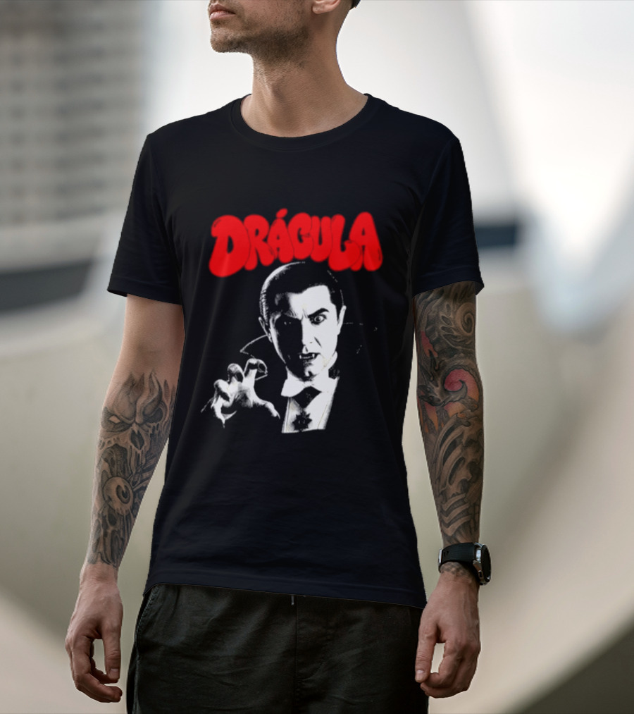 Tropical Death Dracula Bela Lugosi Vampire Horror T-Shirt