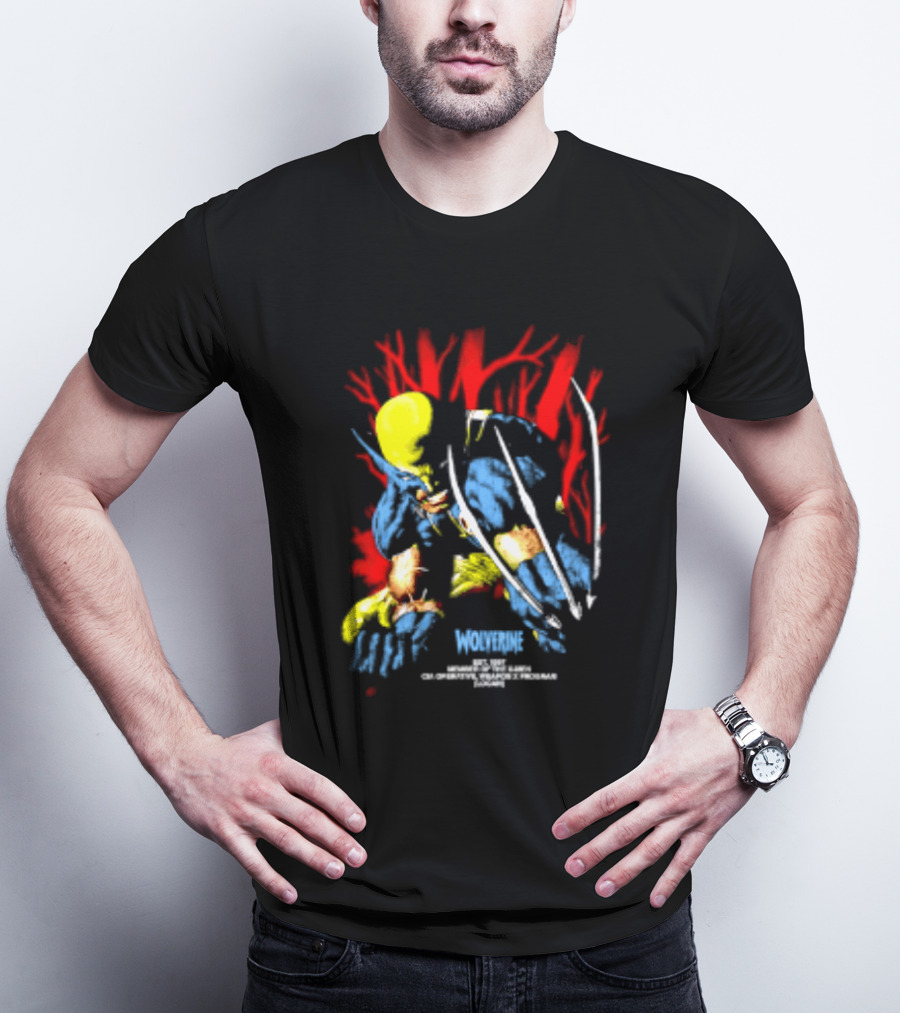 Wolverine Est 1997 Member Of X Men CIA Operative Weapon X Program Logan T-Shirt