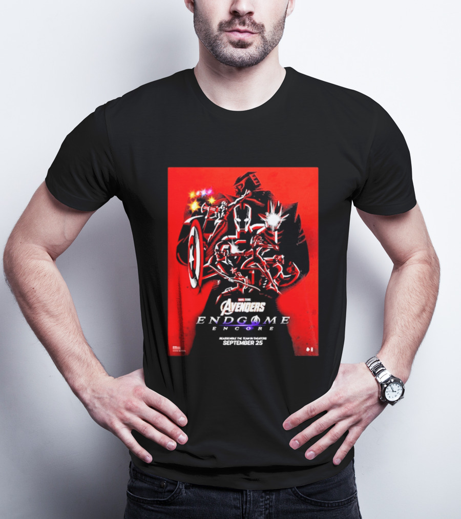 Avengers Endgame Encore 2026 Marvel Studios September 25 T-Shirt