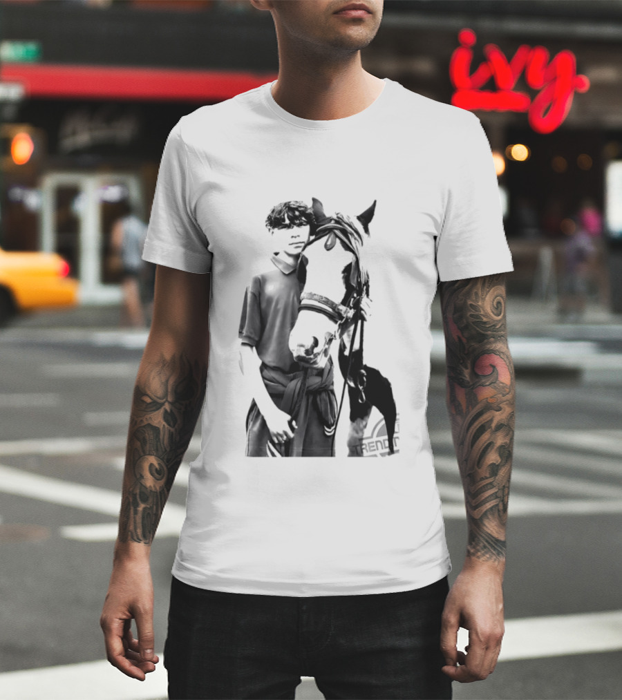 Aran Murphy Cillian Murphy Pony Kid Boy Horse T-Shirt