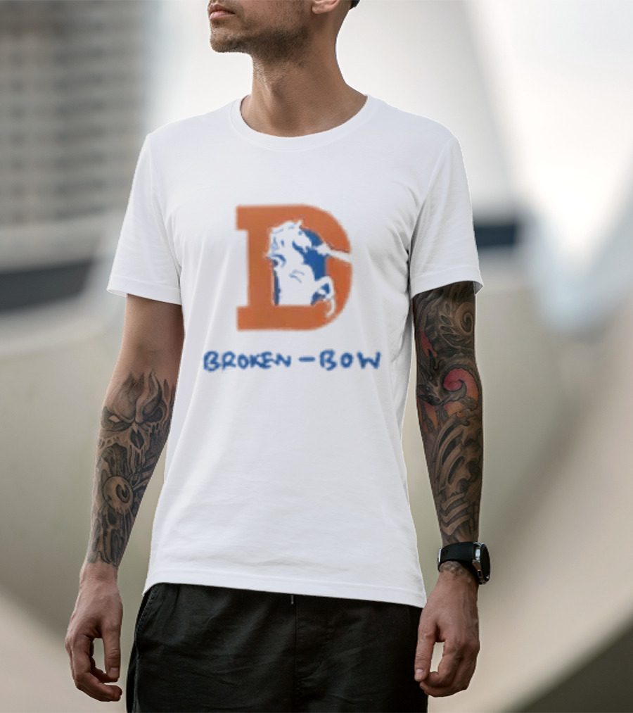 Broken Bow Broncos Thunderstruck Denver Collaboration T-Shirt
