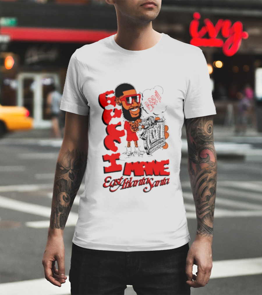 Gucci Mane Brr East Atlanta Santa Christmas T-Shirt