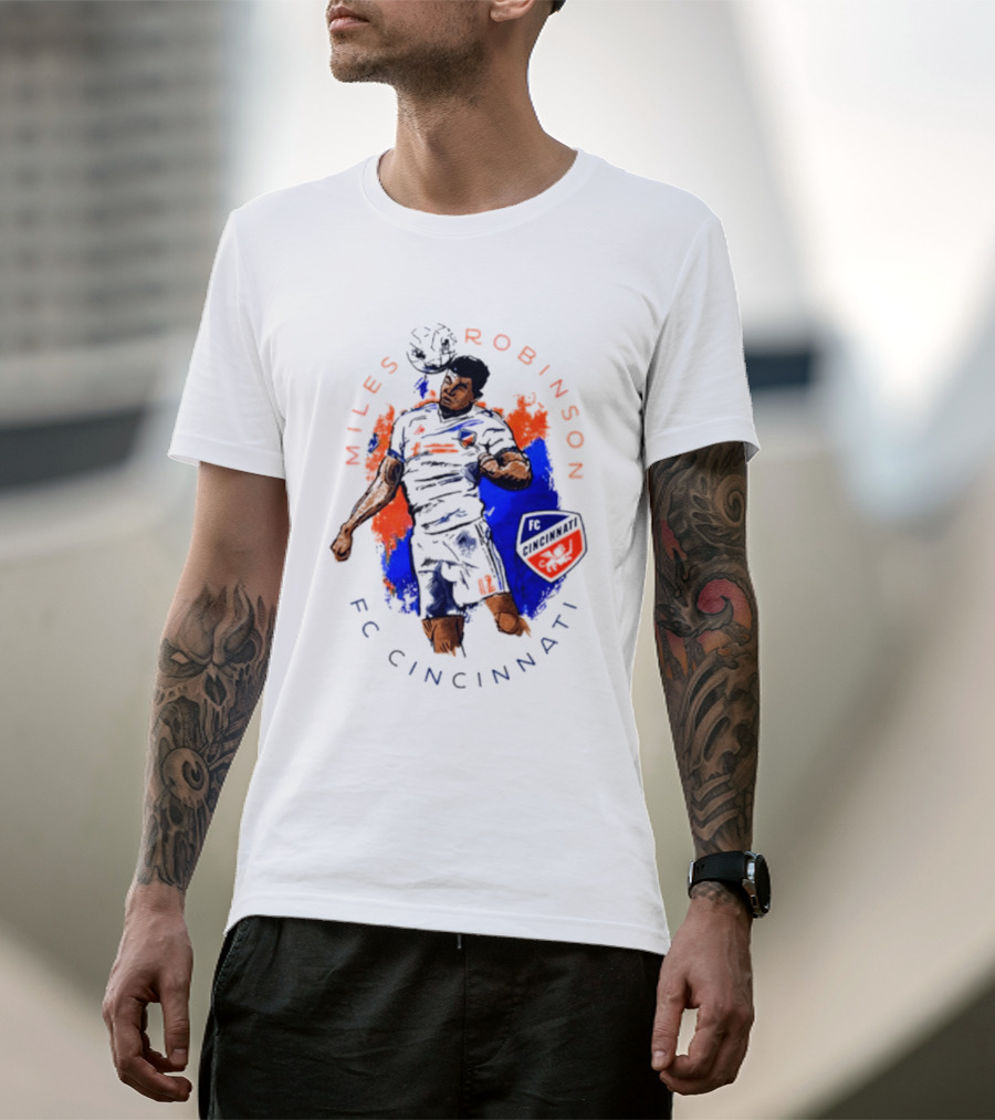 Miles Robinson FC Cincinnati Player Make Your Mark T-Shirt