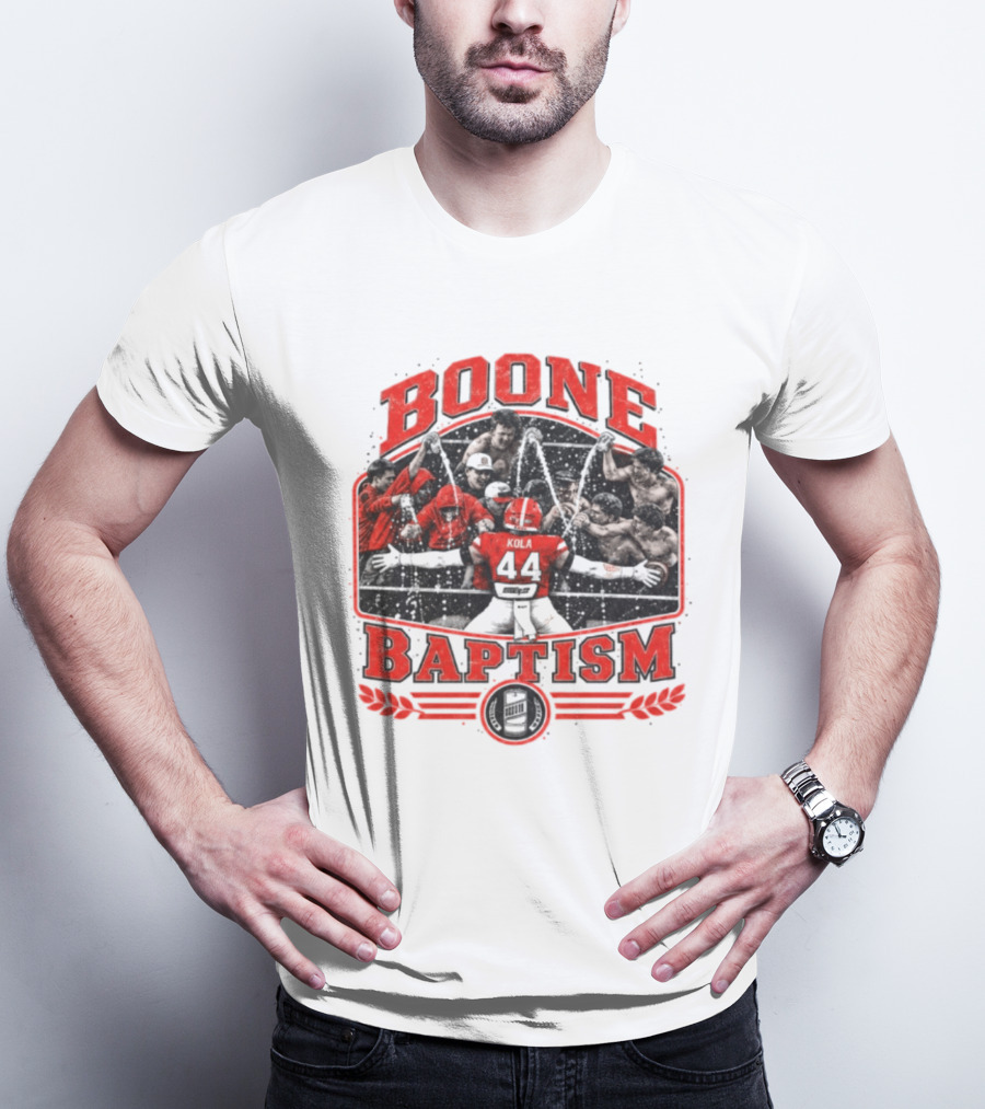 OSU Cowboy Football Boone Baptism Kola 44 T-Shirt