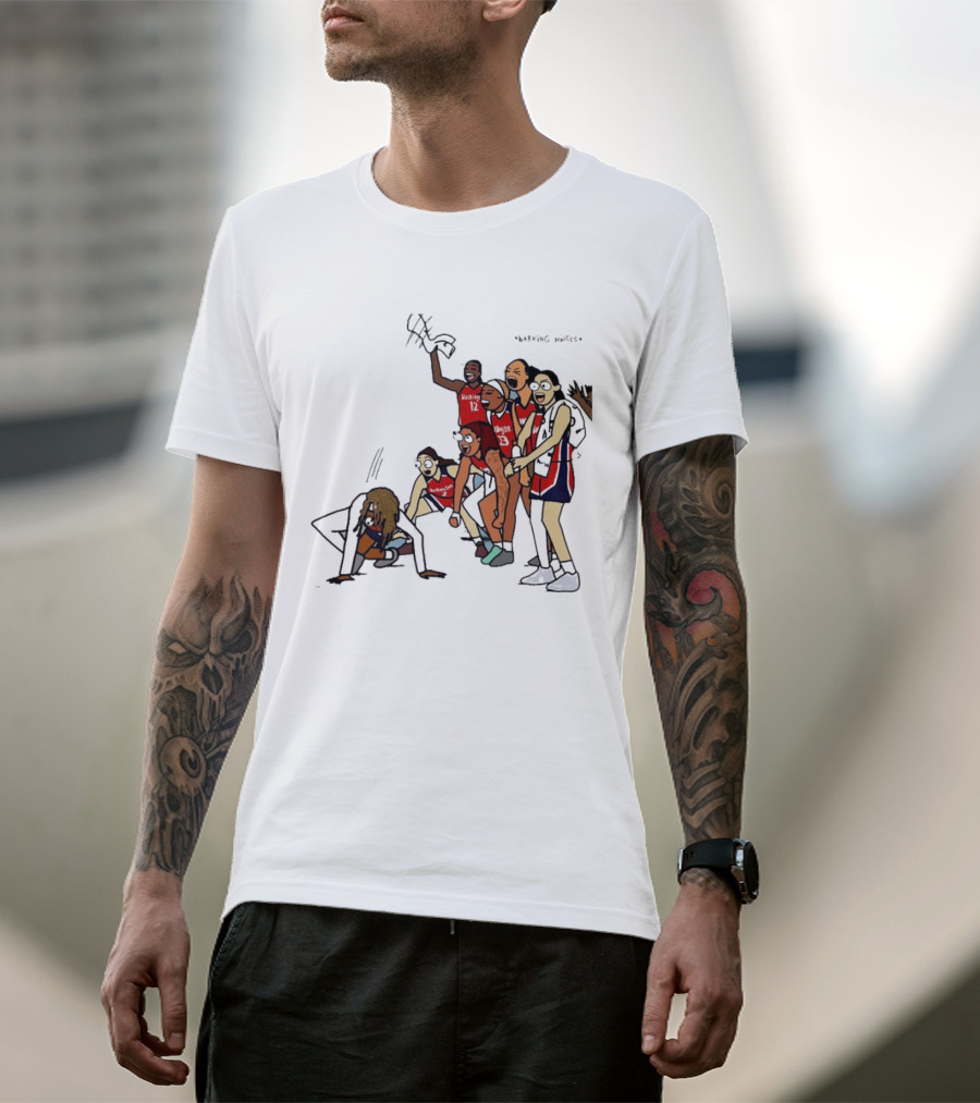 Washington Basketball Team Barking Noises Celebration Spielertrikot T-Shirt