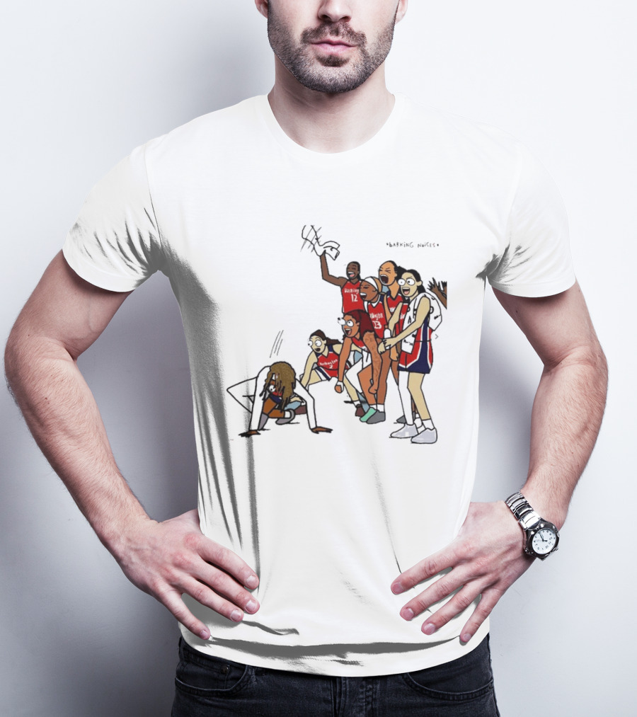 Washington Basketball Team Barking Noises Celebration Spielertrikot T-Shirt