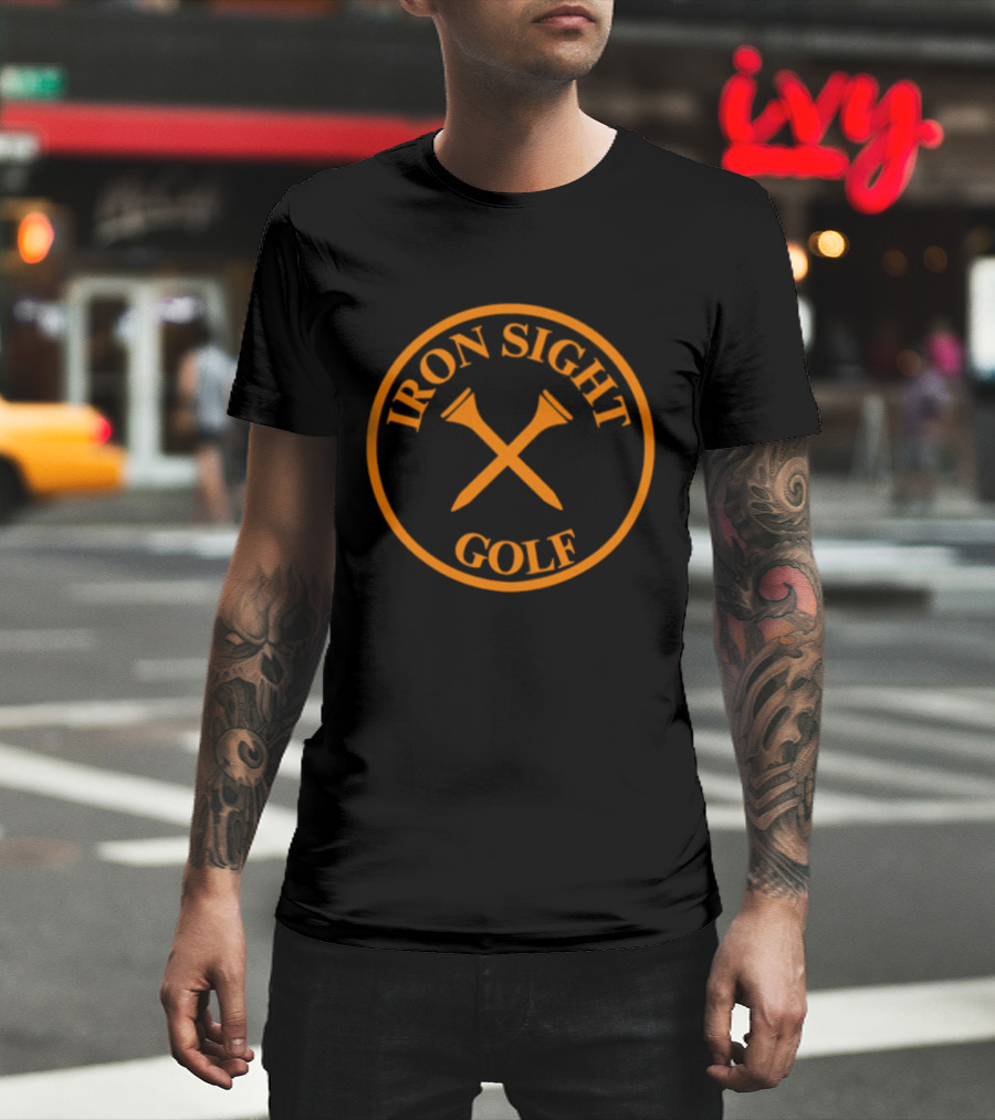 Iron Sight Golf Crossed Tees T-Shirt