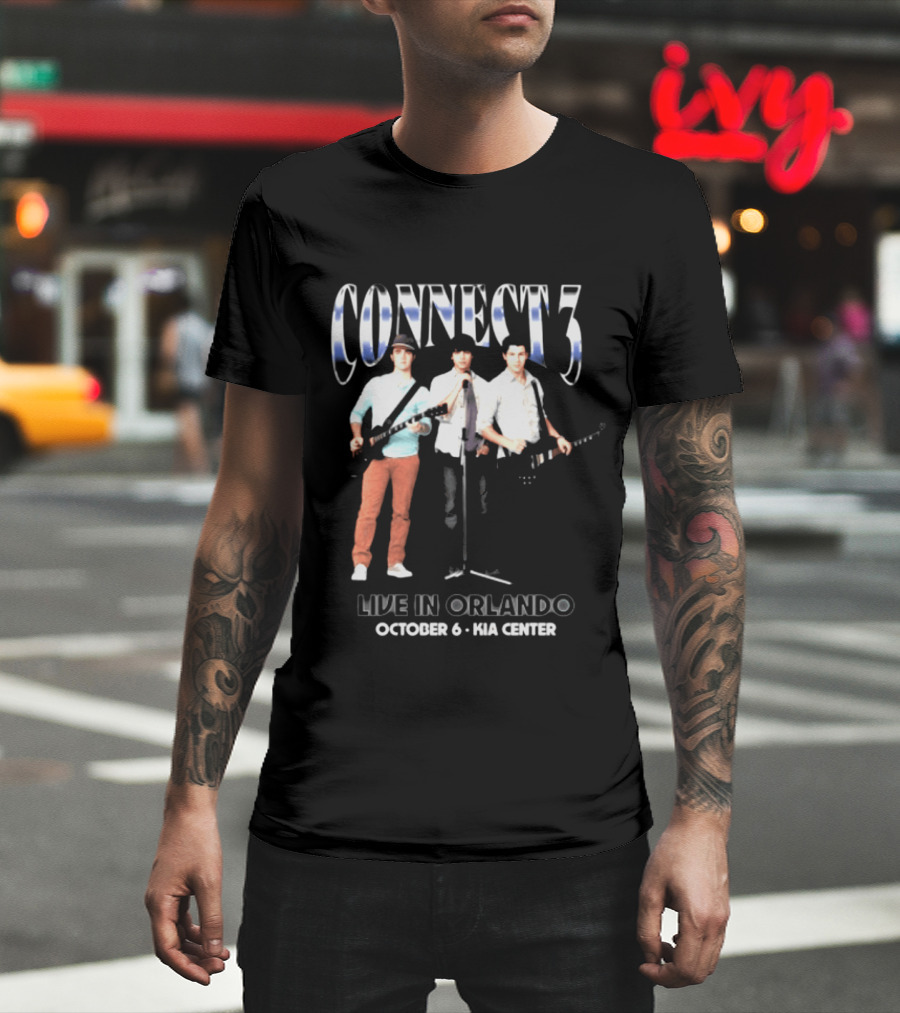 Connect 3 Live In Orlando October 6 Hia Center T-Shirt