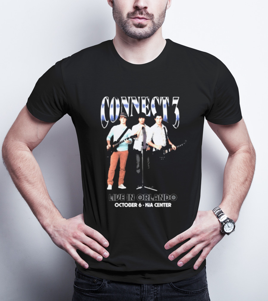 Connect 3 Live In Orlando October 6 Hia Center T-Shirt