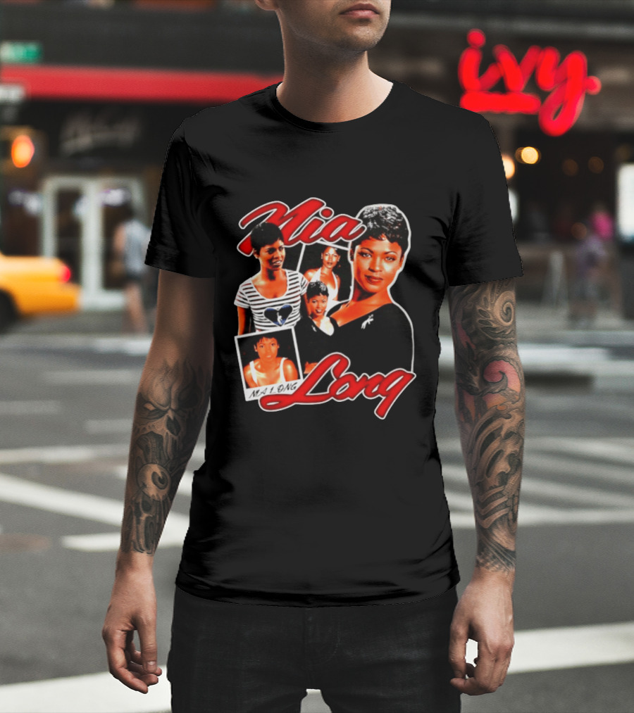 Mia Long Dreamathon Actress 90s Collage T-Shirt