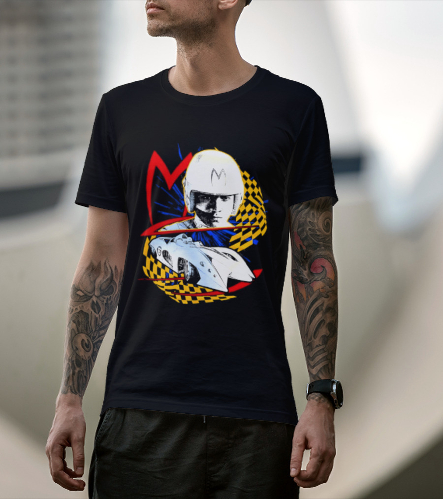 Speed Racer Mach 5 M Iconic Race Car T-Shirt