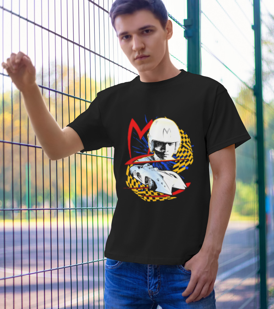 Speed Racer Mach 5 M Iconic Race Car T-Shirt