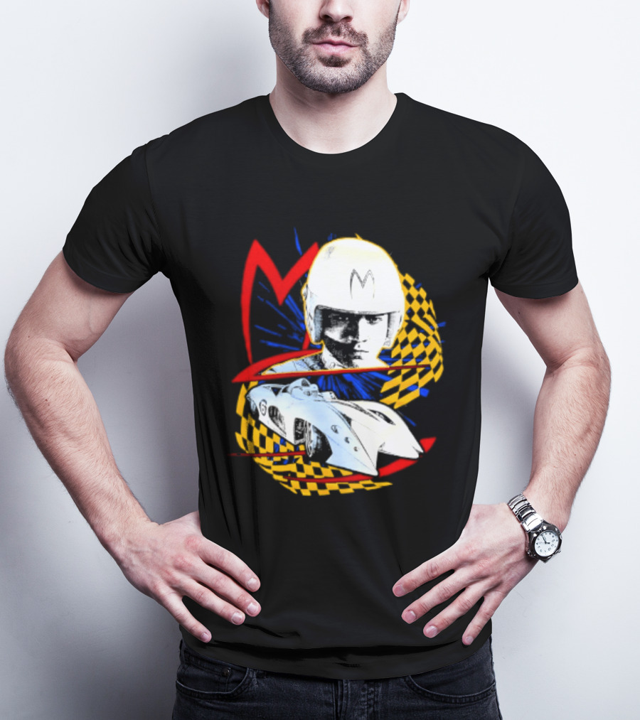 Speed Racer Mach 5 M Iconic Race Car T-Shirt